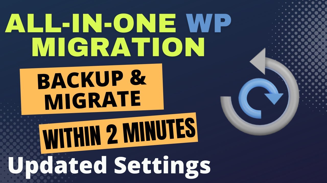 All In One WP Migration WordPress Plugin Tutorial 2025 | Backup & Migration (Step-by-Step)