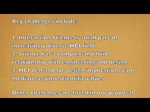 Interaction Science SIG: Overcoming Challenges