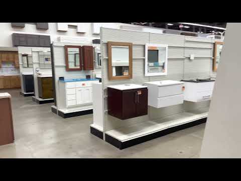 Shopping for Vanities and Tops at Builders Surplus