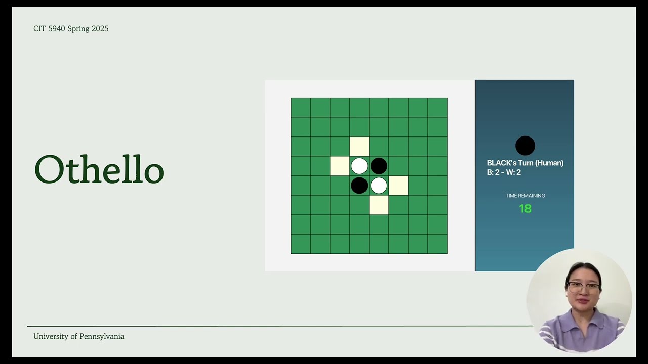 Othello: AI Strategy Game Demo