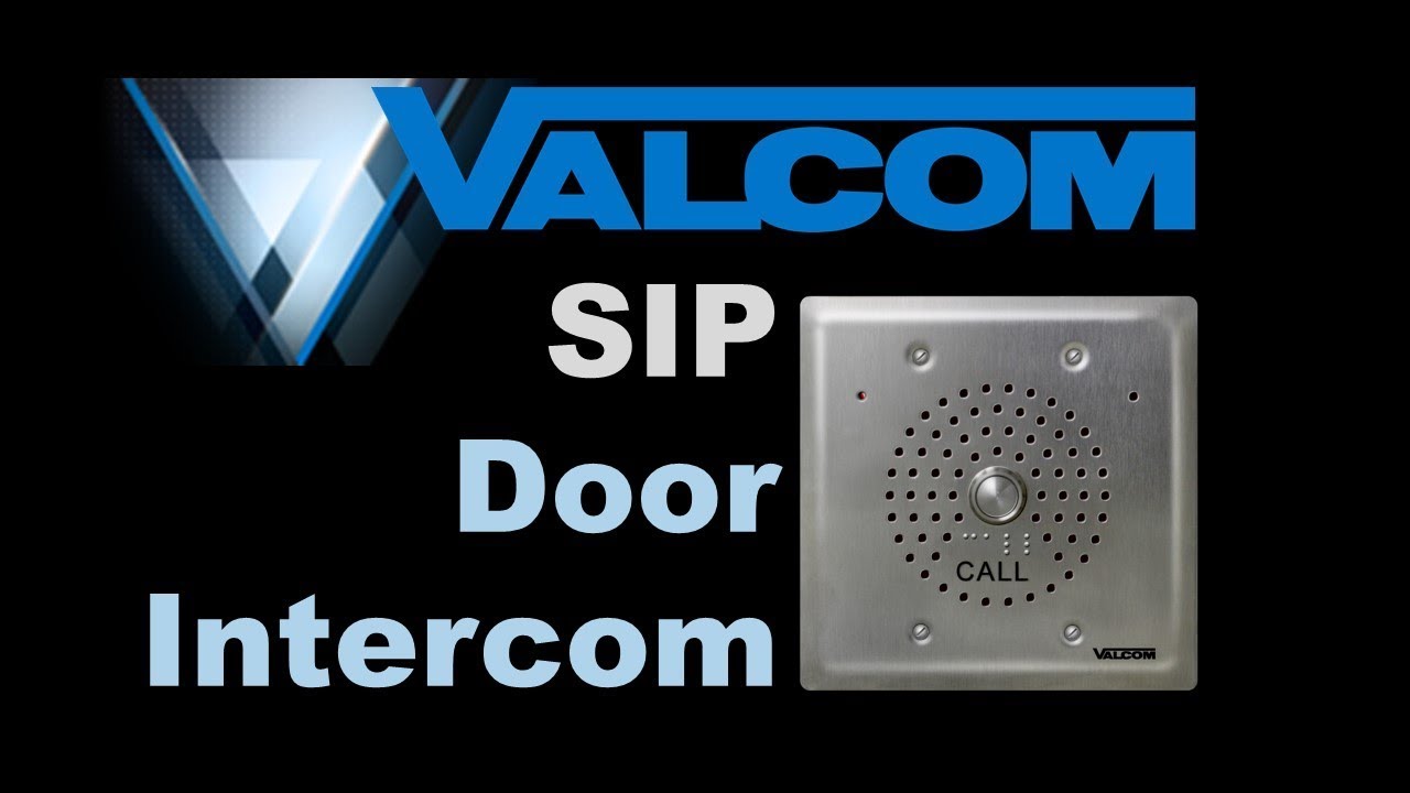 Valcom  SIP-compatible Door Intercom VIP-176