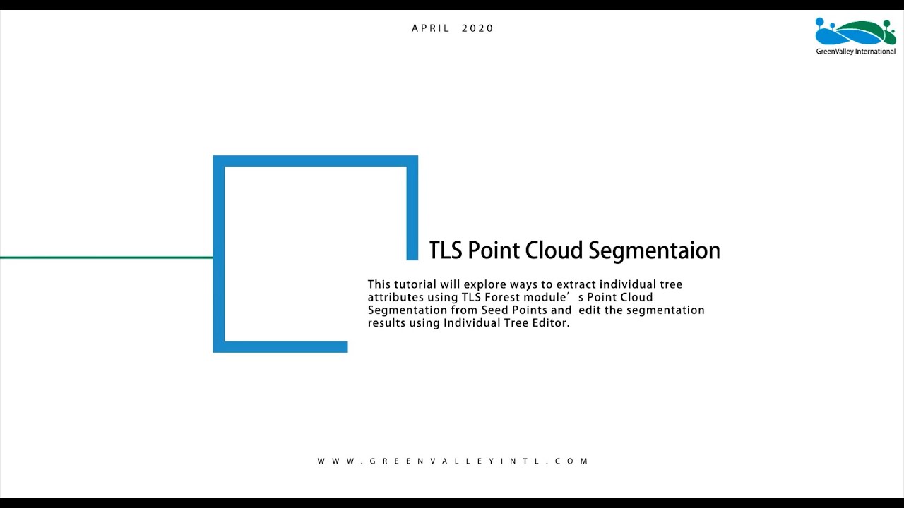 LiDAR360 (v4.0) | Tutorial 03: TLS Individual Tree Segmentation from Seed Points