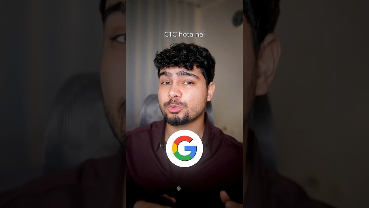 Google SDE I Salary: ₹70 Lakh CTC Explained! #GoogleSalary #Google #SoftwareEngineer