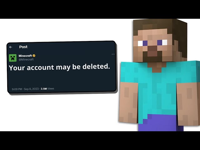 Minecraft account migration last date is next week