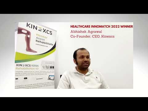 Abhishek Agrawal, Co-Founder, CEO, Kinexcs shares his experience at Healthcare InnoMatch 2022