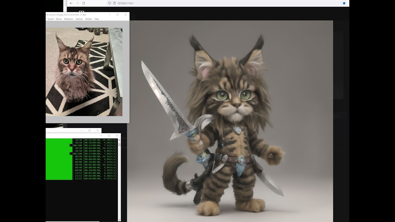 EASY Offline Stable Diffusion Model Training, make your own custom LoRA with Kohya, simple process!