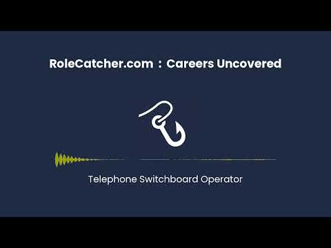 Telephone Switchboard Operator : Careers Uncovered
