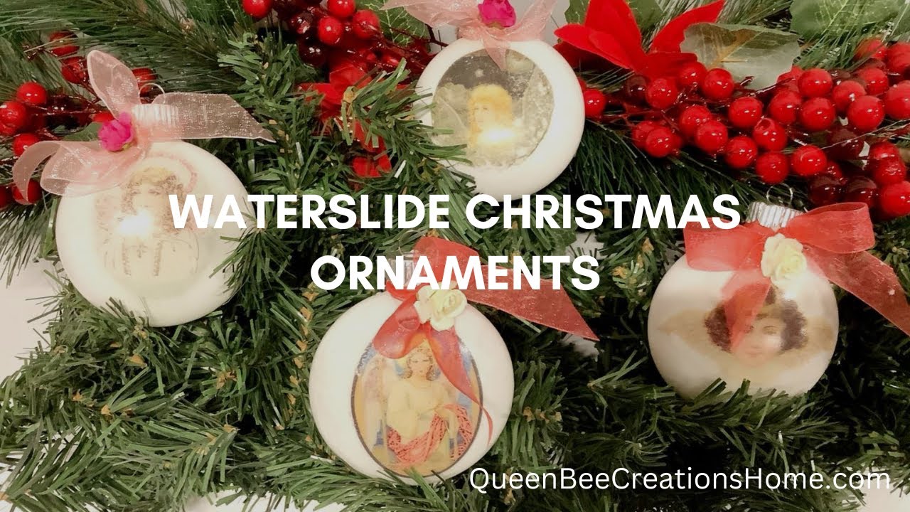 Waterslide Christmas Ornaments