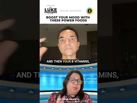 Boost Your Mood Naturally with These Superfoods! ft. Dr. Uma Naidoo πΏπͺ #MoodBoost #Superfoods
