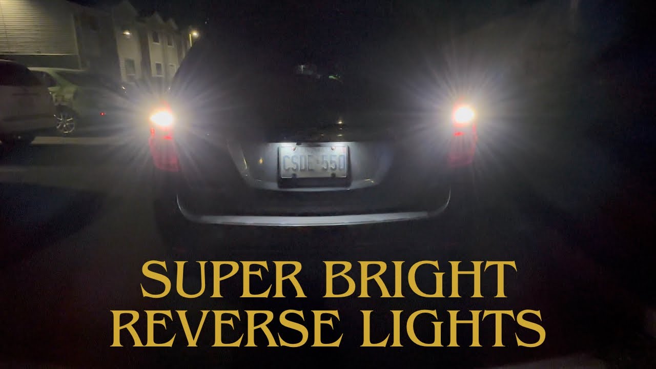 Chevy Equinox AUTOONE 921 LED Reverse Light Install