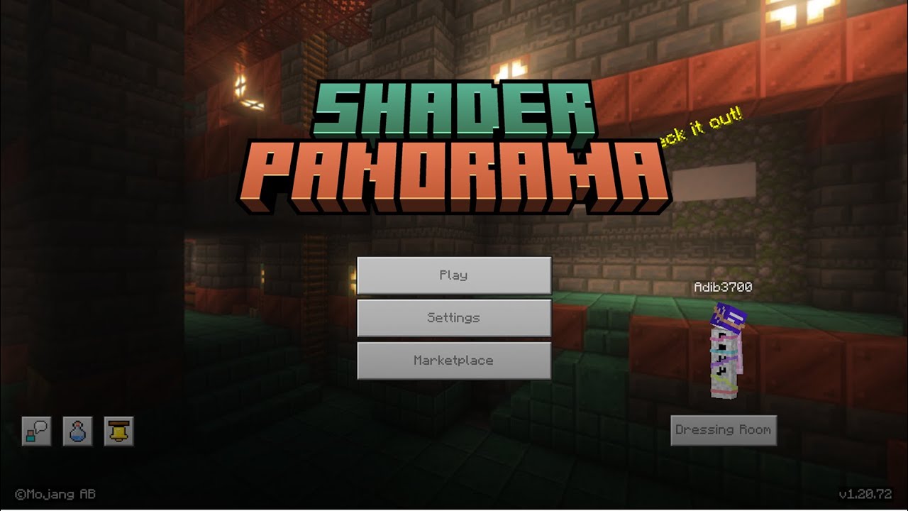 1.21 Panorama with shader: Bedrock (& Java) | Minecraft Tricky Trials