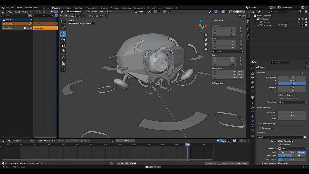 Companion Bot Animation Test 1