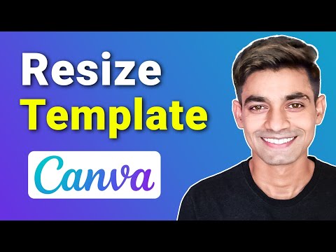 How To Resize Canva Template For FREE