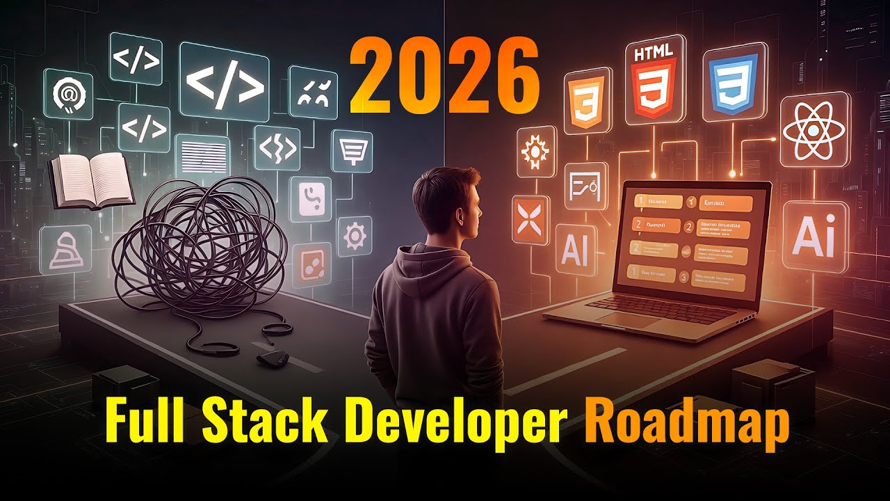 Full Stack Developer Roadmap 2026: 4 Steps to Your First Dev Job | Geekboots