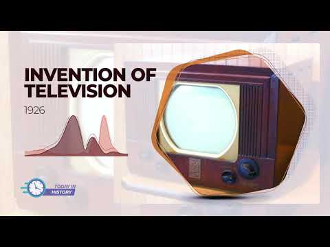Today in History - Jan 27 1926 - Invention of television