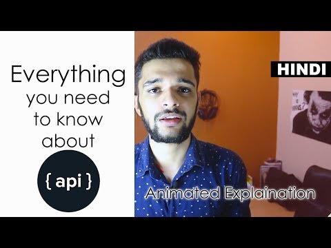 What is an API? Everything Explained with Animation | Hindi
