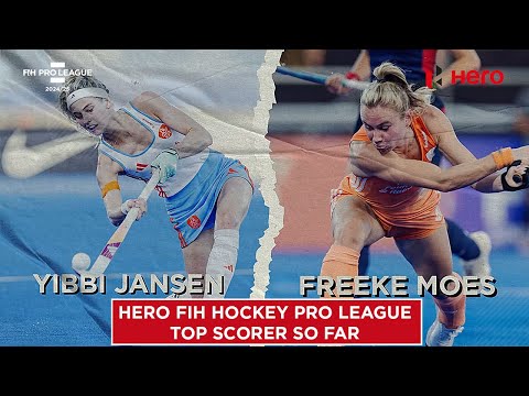 Hero Top Scorer So Far (Women) | FIH Hockey Pro League 2024-25 | Yibbi Jansen | Freeke Moes