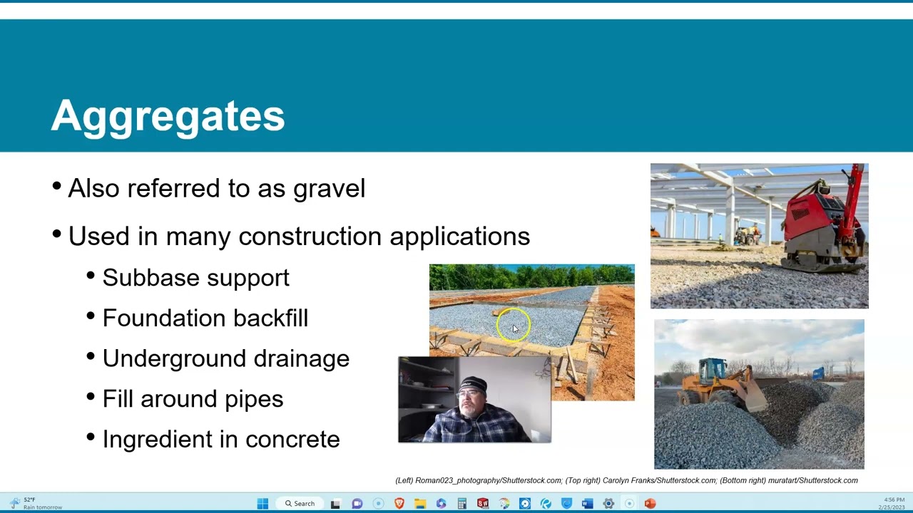 Unit 7 Construction Materials  Video Lecture