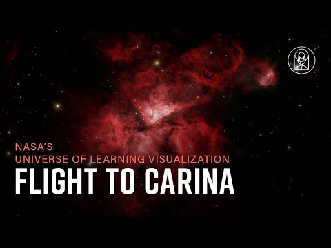 Flight to the Carina Nebula Complex