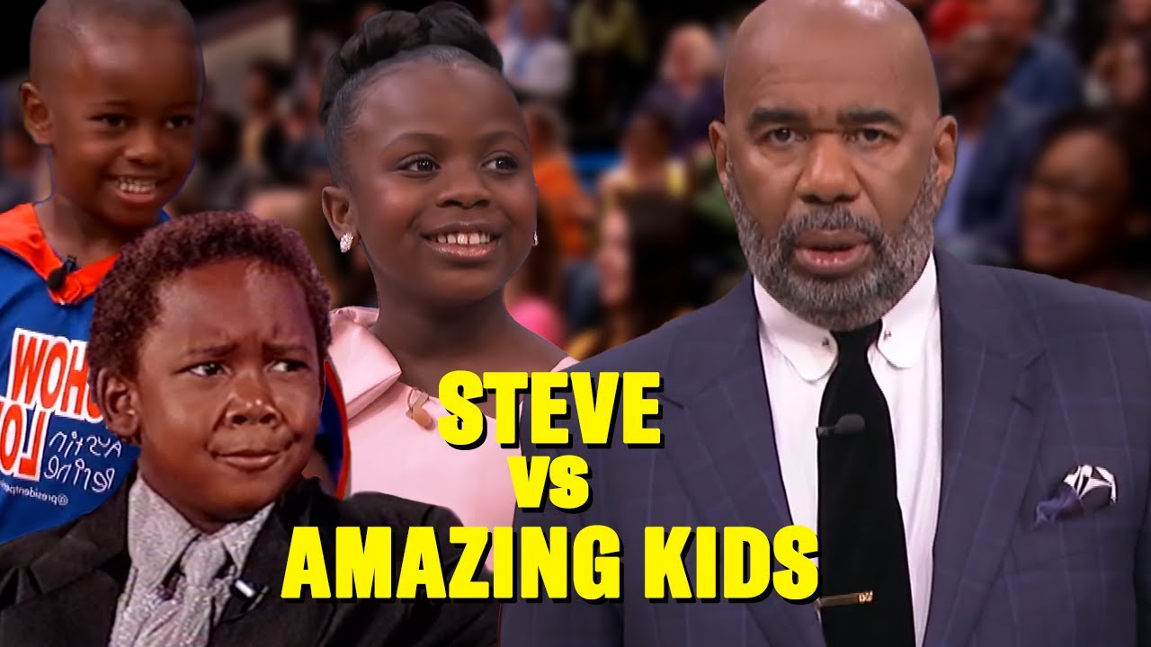 These kids are something else! 😂 #steveharvey