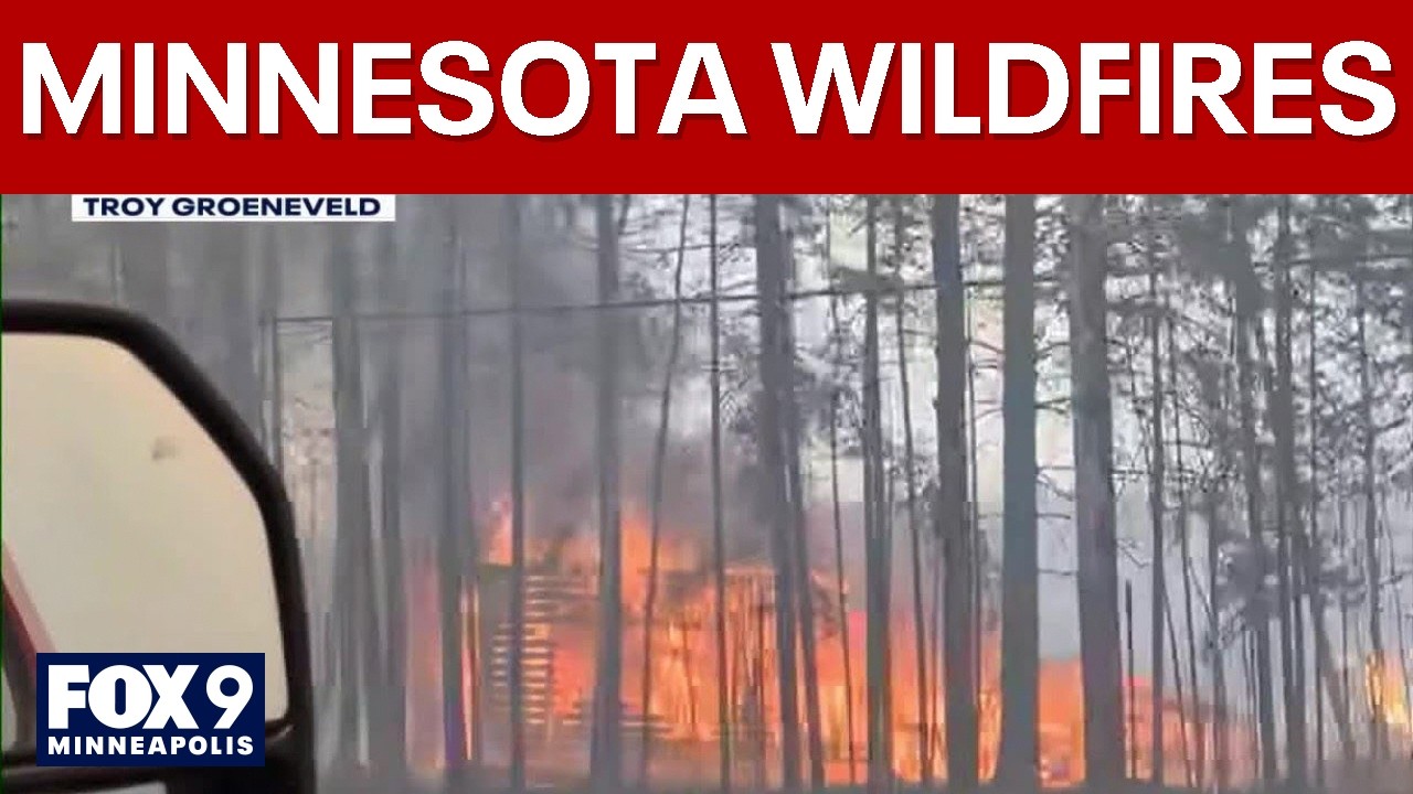 MN wildfires: Crews battle Flanders, Stewart Trail fires
