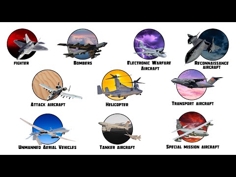 EVERY Type of Military Aircraft EXPLAINED in 12 Minutes!