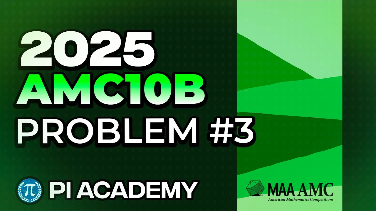 [NEW] 2025 AMC10B Problem #3 (Fast And Easy⚡️🚀)