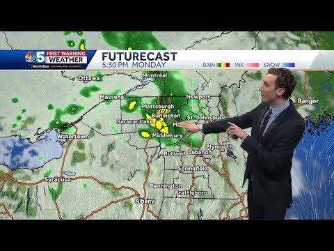 Bright Easter Sunday, showers return Monday in Vermont (04-20-25)