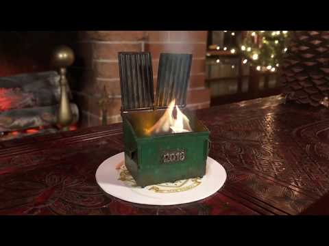 Traction Mint - 2018 Dumpster Fire Collectible Table Ornament