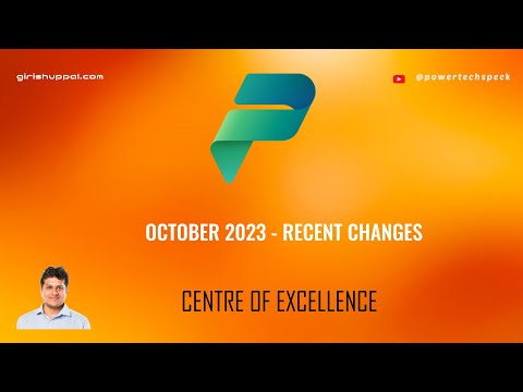 Power Platform Centre of Excellence Starter Kit - October 2023 changes