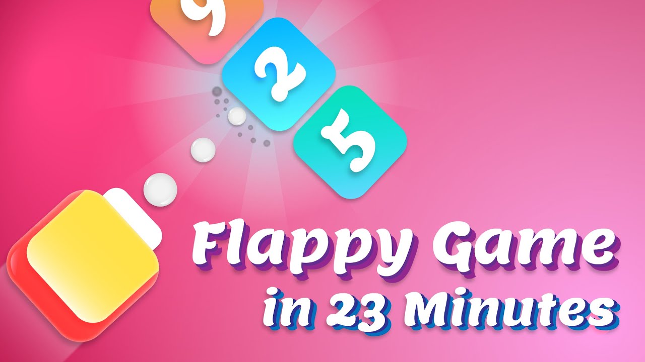 How to Make A Flappy Game in 23 Minutes + Source Code