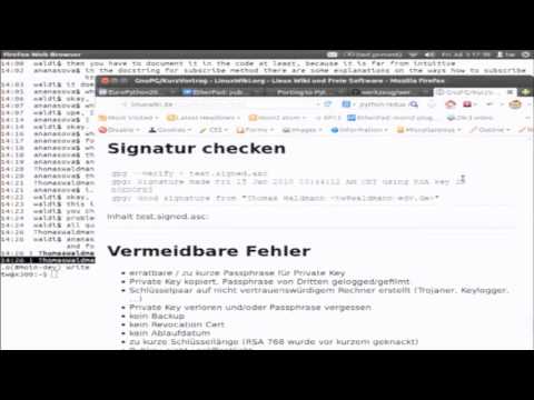 Thomas Waldmann - PGP/GPG Keysigning