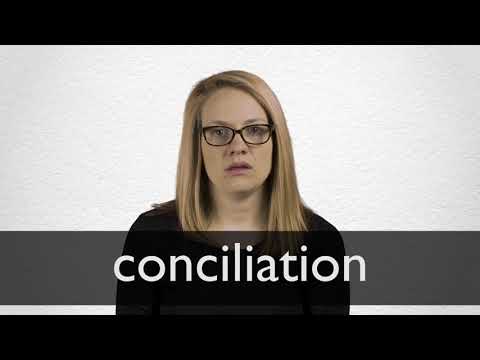 CONCILIATION definition and meaning | Collins English Dictionary