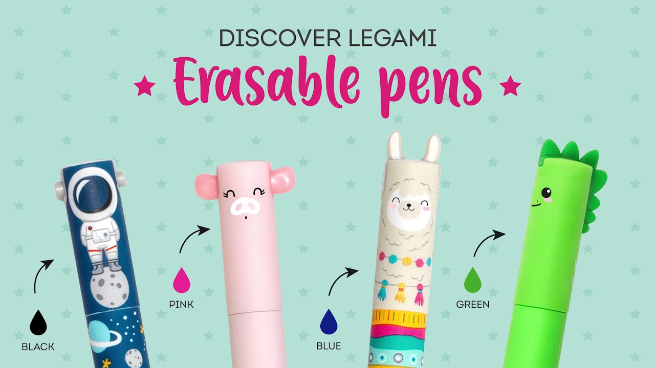 Legami Erasable Pens
