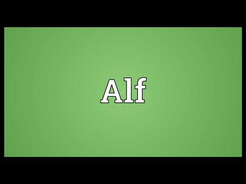 ALF Meaning