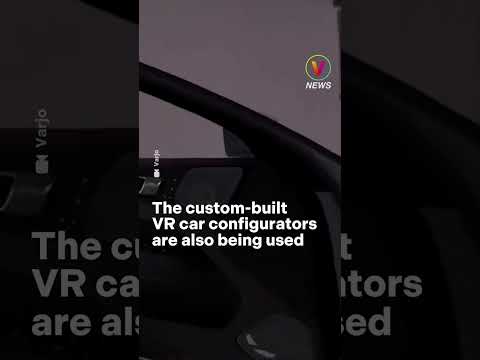Behind the wheel of the future 😎🙌 #volvo #unity3d #xrtrends #varjo #vivatech #technews #innovation