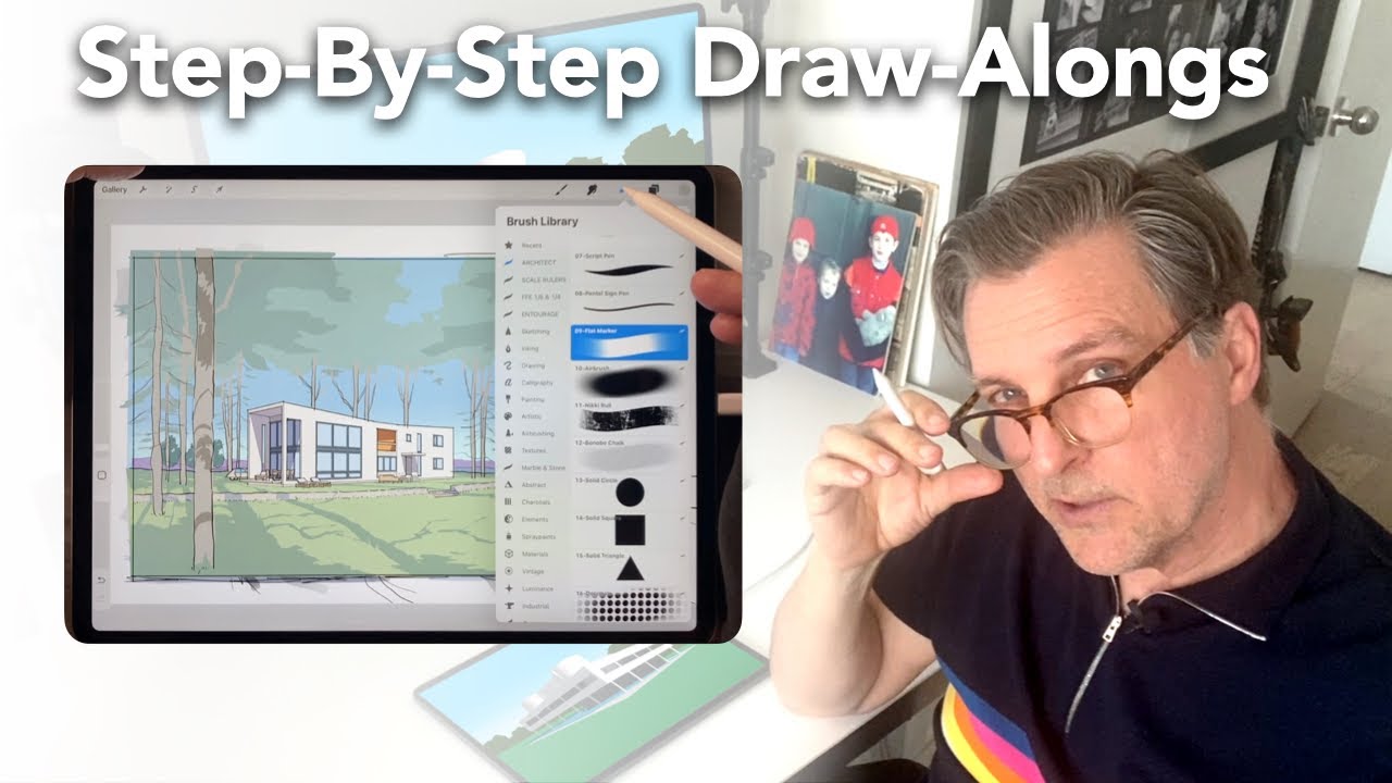 Procreate For Architects Online Course (Sample Lesson)