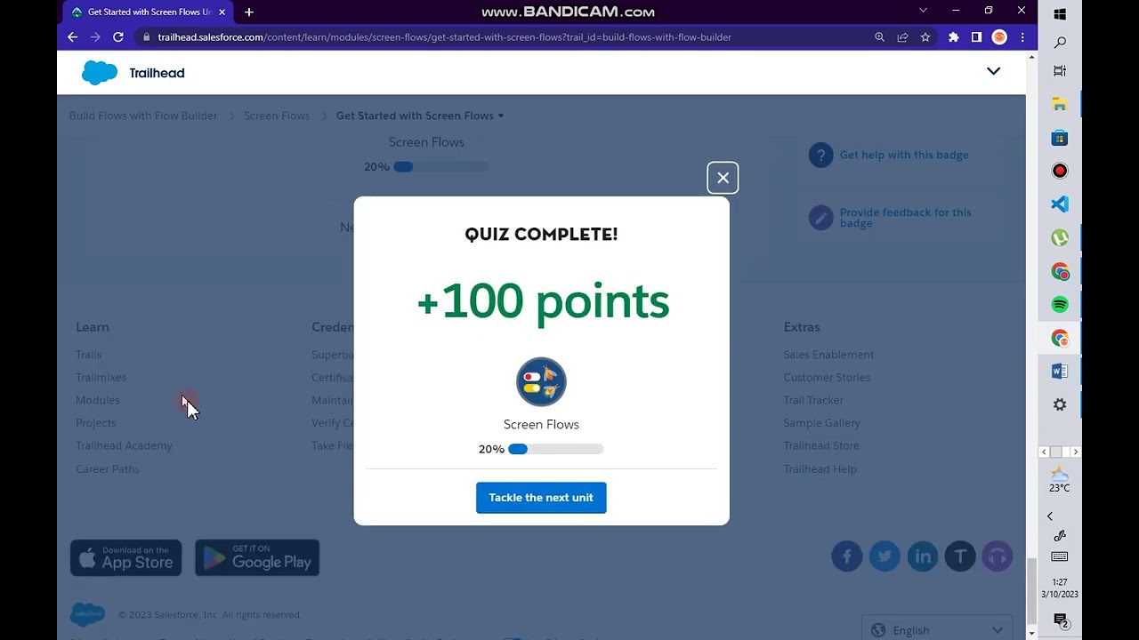 Screen Flows | Challenge 1 | Get Started with Screen Flows | QUIZ
