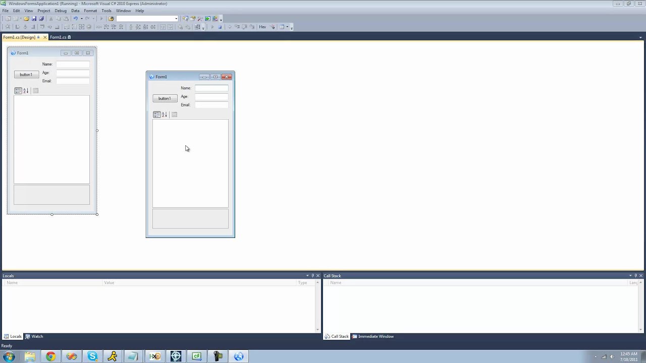 C# Beginners Tutorial - 102 - Property Grid