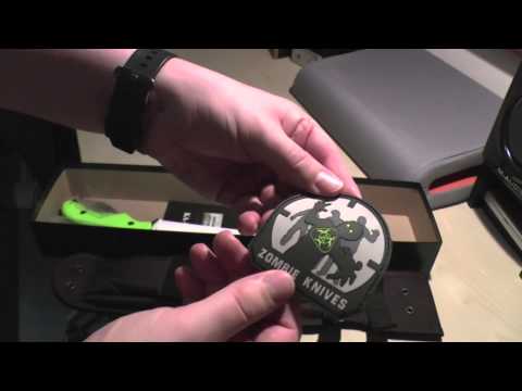 KA-BAR Zombie War Sword un-boxing
