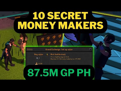 The insane 87.5 mil per hour money maker that gives you 600k fletching exp too!