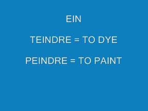 French Lesson (Miscellaneous / French Alphabet)
