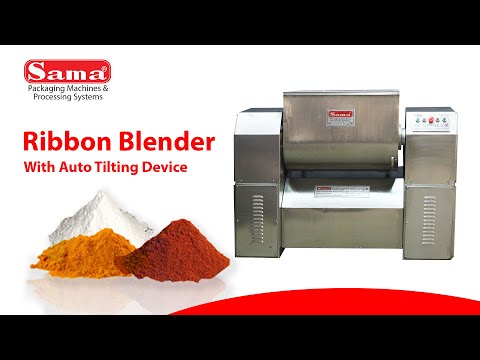 Ribbon Blender With Auto Tilting Device ( RB 150 )