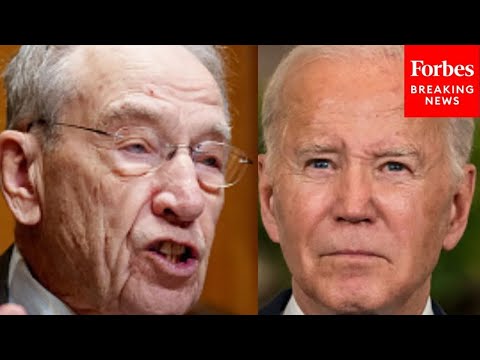 'Who Was Actually Running The Government?': Grassley Takes Aim At Biden Presidency