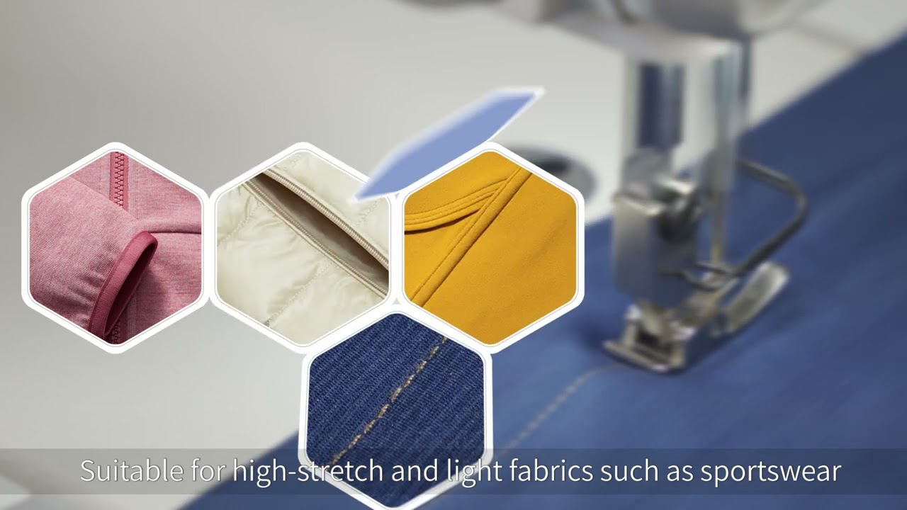 JACK A7-D - Digital Feeding Computerised Single Needle Lockstitch Machine