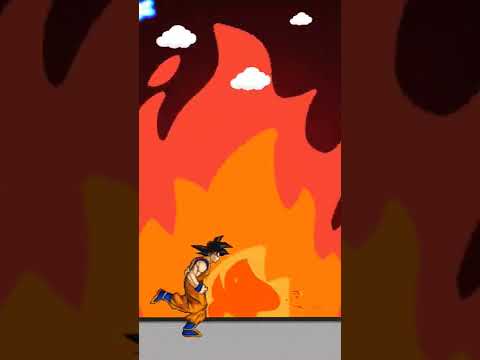 Goku Running Animation gif icons