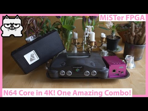 MiSTer FPGA N64 Core and RetroTink 4K! The Perfect N64