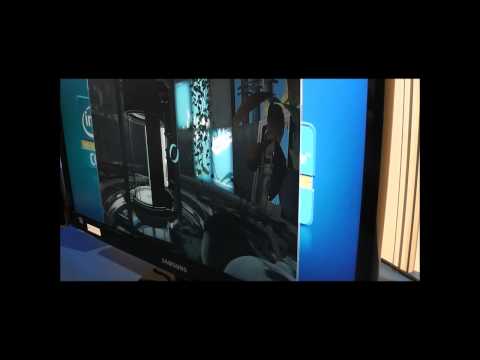 Intel HD 4000 Graphics on Three Screens, CPU Load at Just 28%