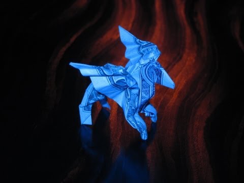 Dollar Origami: Bo Gulledge Pegasus | The Secrets of Origami