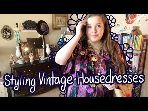 How To Style a Housedress | Housecoat, Muumuu, & Kaftan 2021 Style Trend